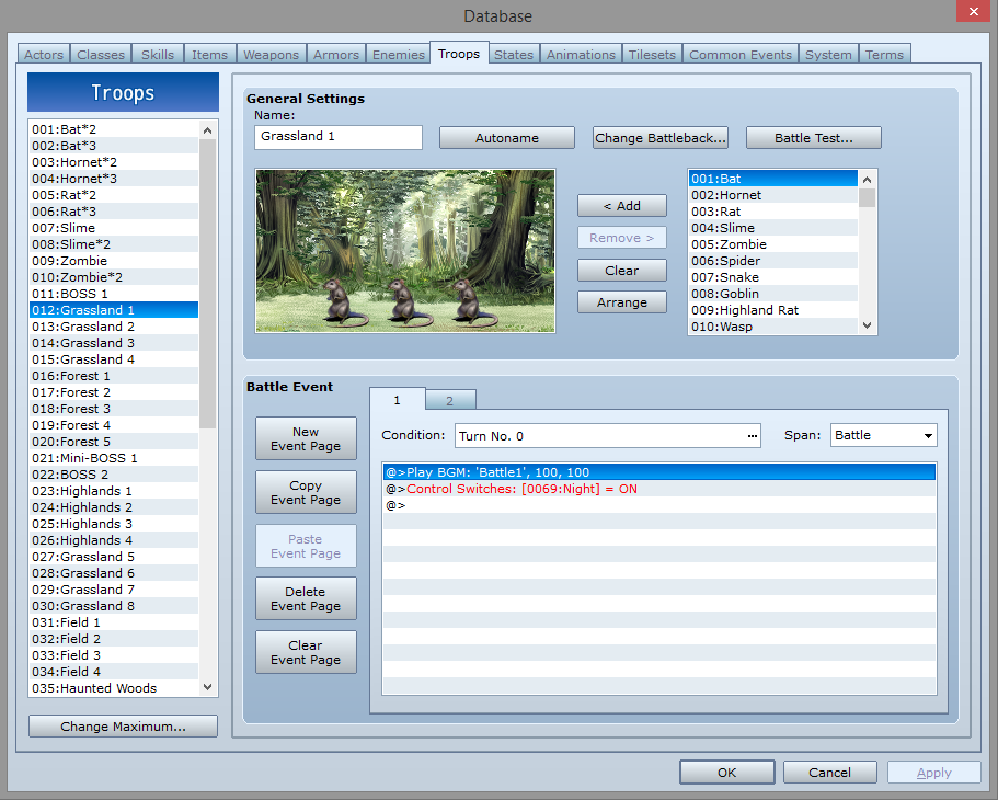 Setting "Tint Screen," or tinting scripts, to work in battle... | RPG Maker Forums
