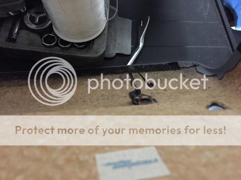 Solution for loose front seat map pocket on seatback