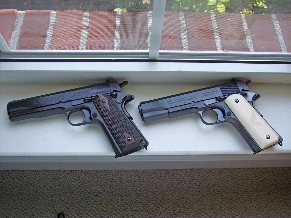 Models O1911 and O1918. | Colt Forum